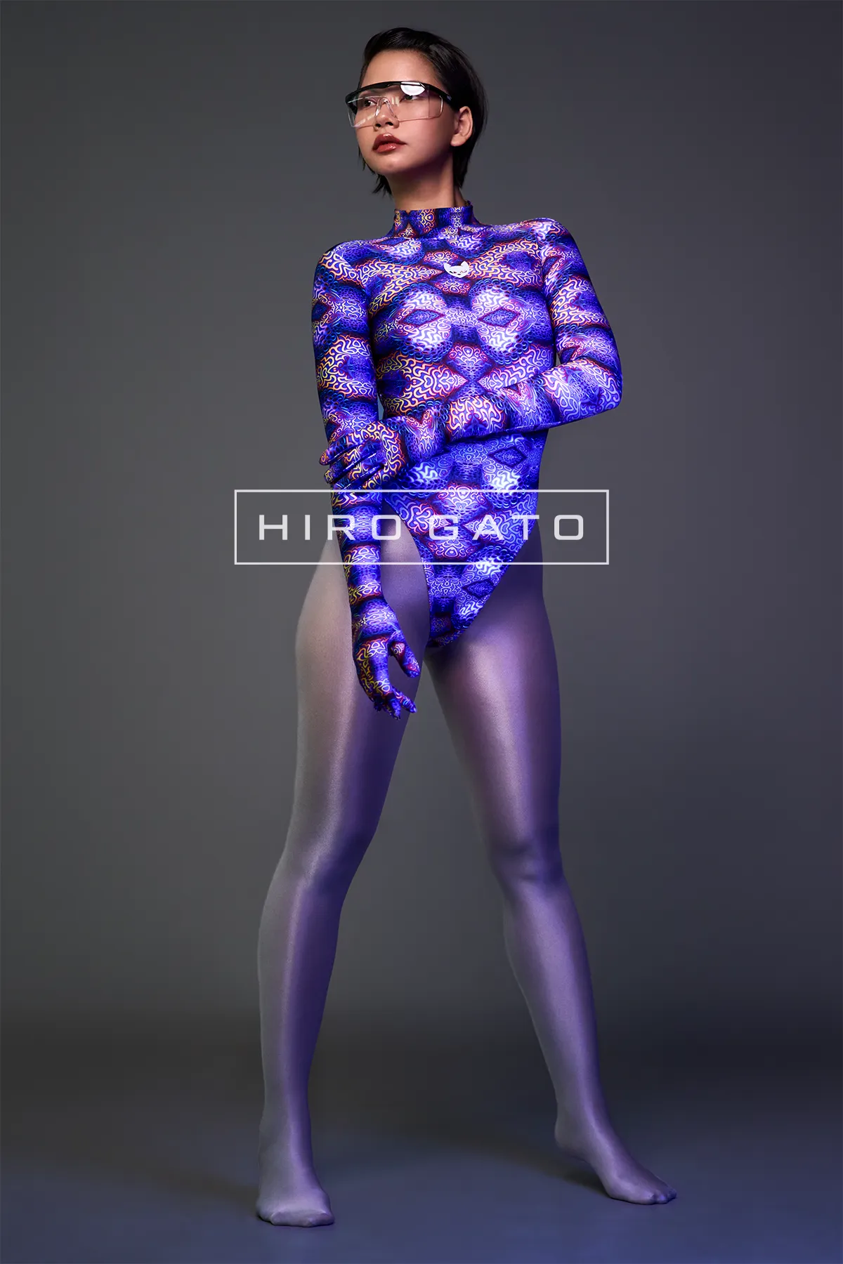 Hiro Gato - サイケUVスパンデックスレオタード